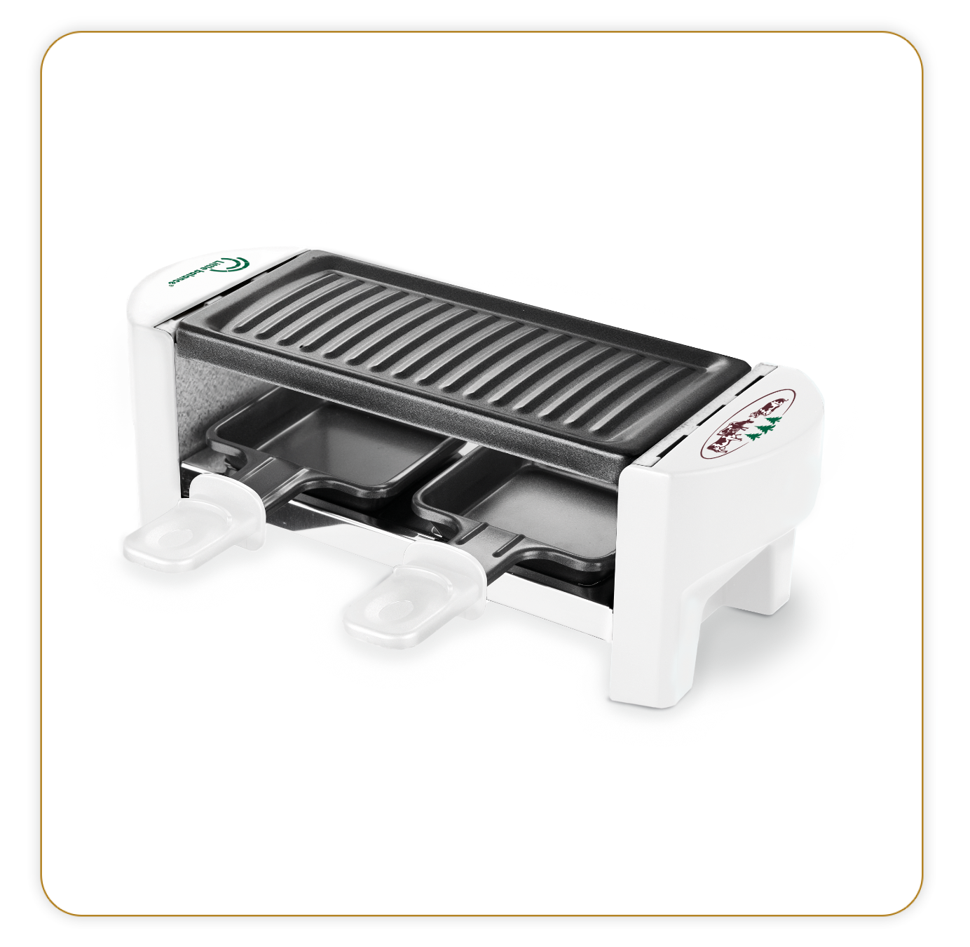 Appareil à raclette, Meuuuh Duo, Blanc - Ref 8614 – Little balance ...